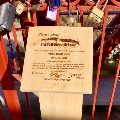 Old Red Bridge: Love Locks In Kansas City, Missouri