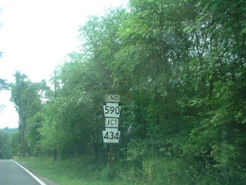 PA Route 590: Scenic Drive In Pennsylvania