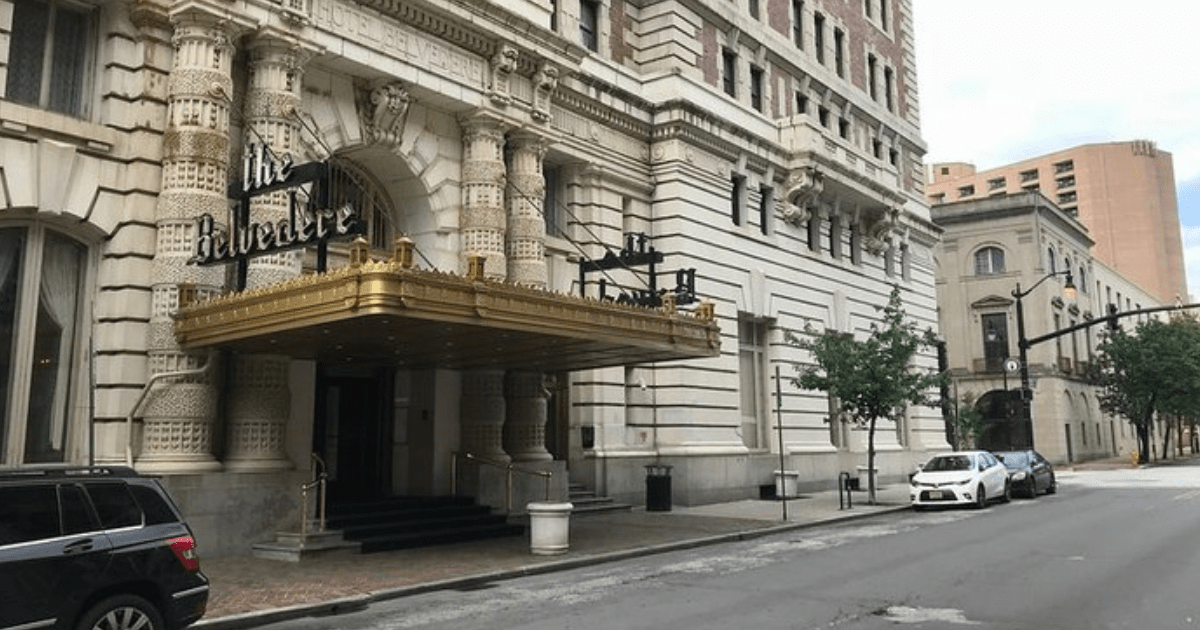 Iconic Bar In Historic Hotel In Baltimore, Maryland