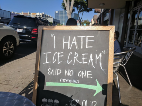 Hammonds Offers A Unique Ice Cream Flight In San Diego, CA