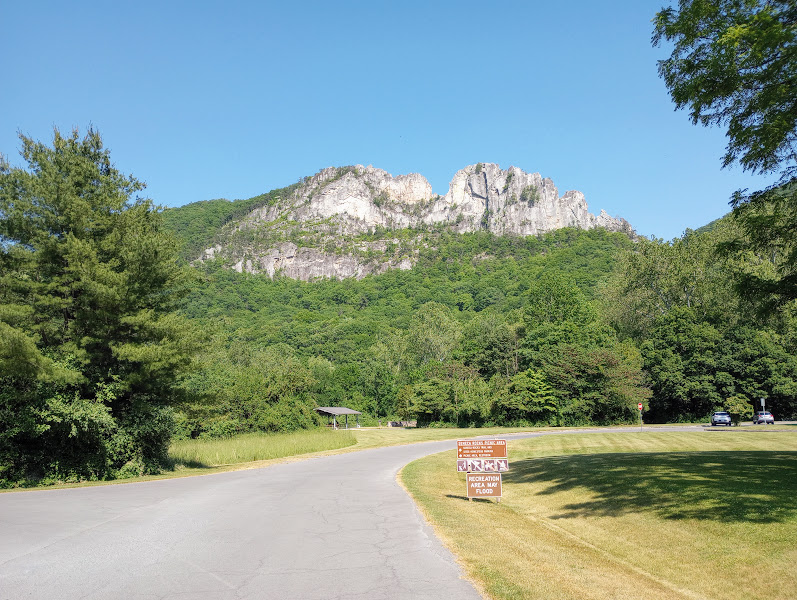 The Hidden Swimming Hole Near Seneca Rocks In West Virginia