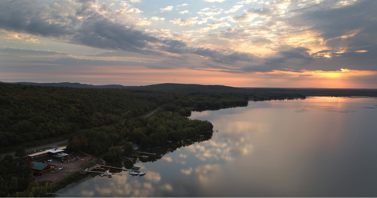 Lake Gogebic, A Rustic Michigan Lake With A Few Small Towns