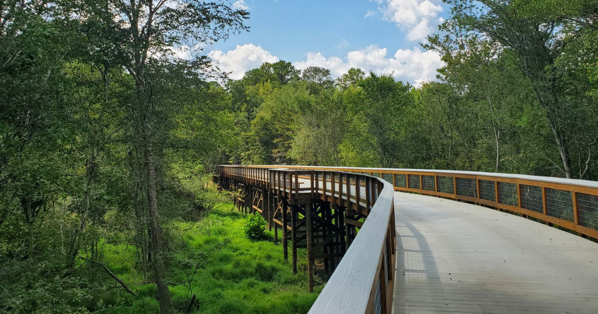 In Honor of National Trails Day, The Harris Greenway Trail Was ...