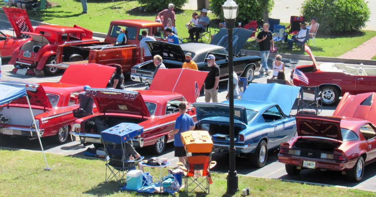 The Independence Day Car Show In Dawsonville, GA Is A Blast