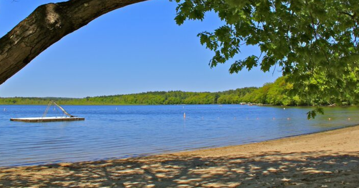 The One Pristine Inland Beach In Connecticut That Will Make You Swear ...
