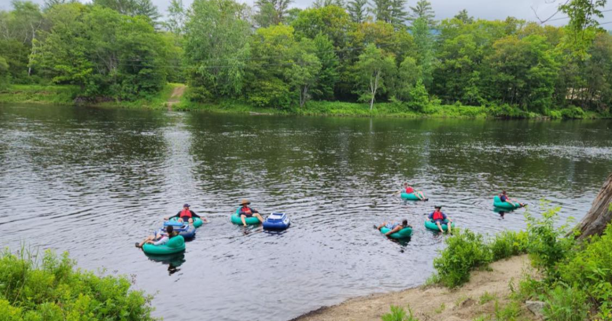 9 Lazy Rivers In Maine That Are Perfect For Summer River Tubing