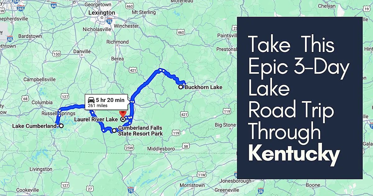 This 3-Day Road Trip In Kentucky Is The Ultimate Water Adventure