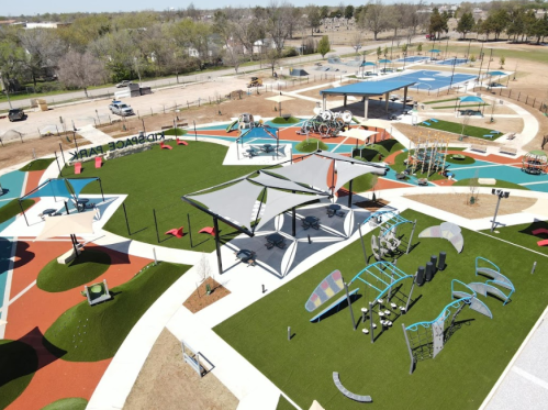 KidSpace Park In Shawnee, Oklahoma: New Outdoor Playground