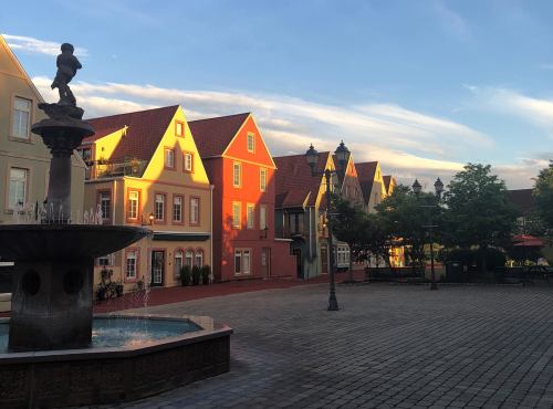 German towns in Pennsylvania: Stoudtburg Village In Adamstown