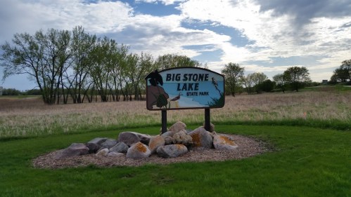 Big Stone Lake Is A Minnesota State Park Bordering South Dakota