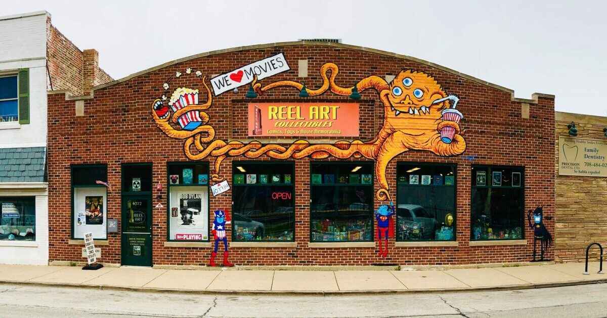 Reel Art: A Pop Culture Collectibles Shop In Berwyn, Illinois