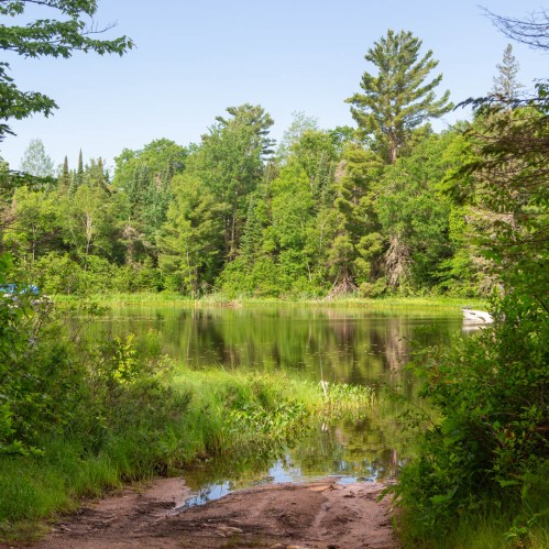 A Rural Wisconsin Spot To Make A Splash, Teal Lake, In Hayward