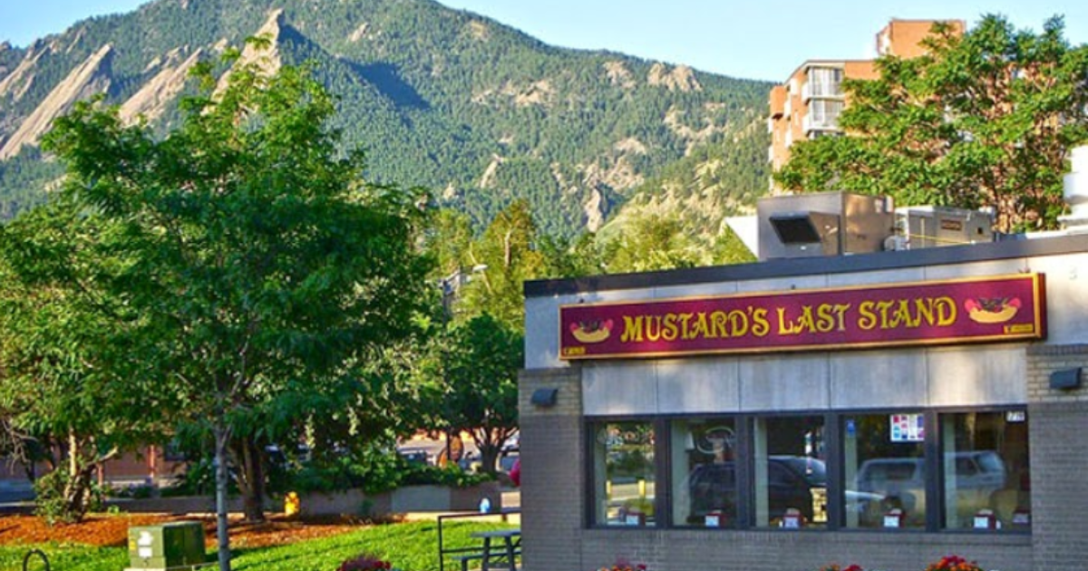 Mustard's Last Stand In Boulder, Colorado Has Great Hot Dogs