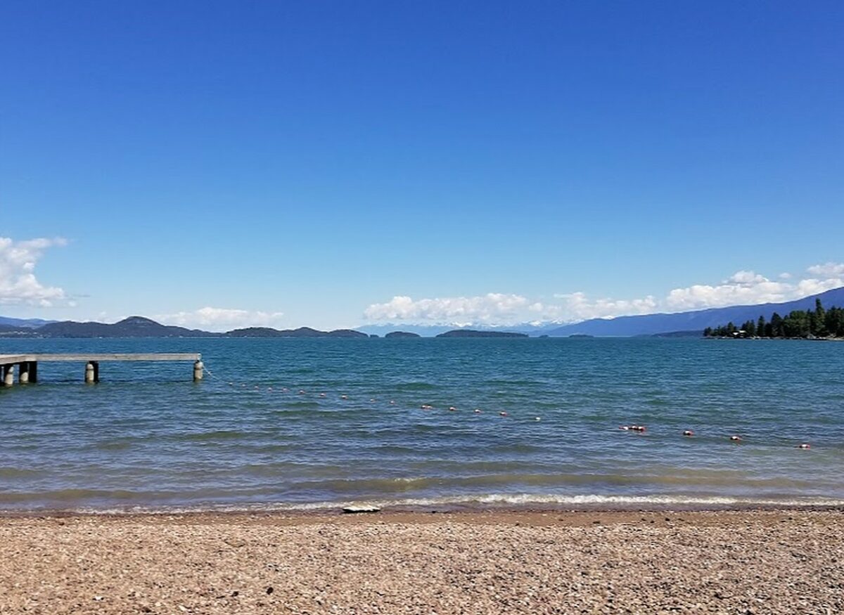 One Of The Best Lake Beaches In Montana Feels Like The Coast