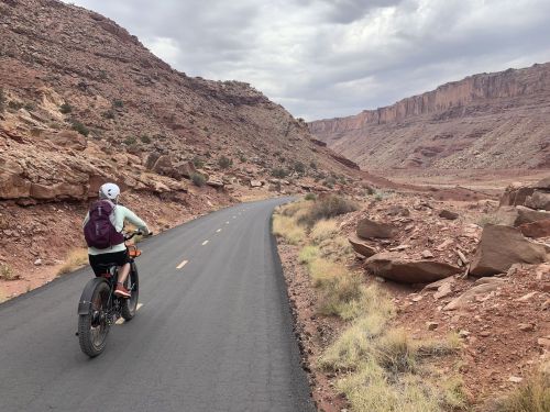 Moab Canyon Pathway: A Paved Trail Near Moab, Utah