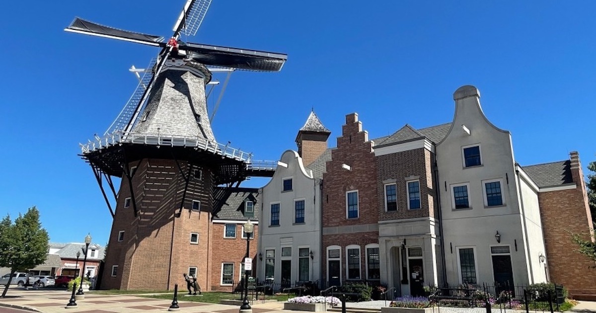 This Dutch Windmill In Iowa Was Actually Built In The Netherlands
