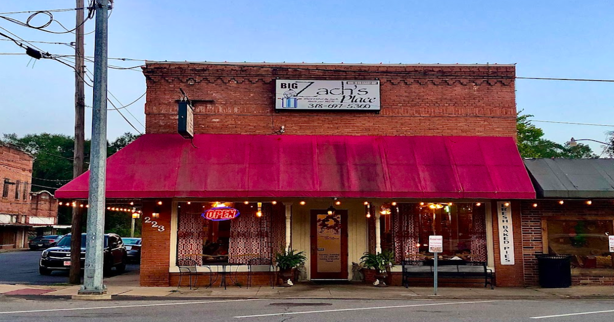 Big Zach's Place: A Must-Try Restaurant In Logansport, Louisiana