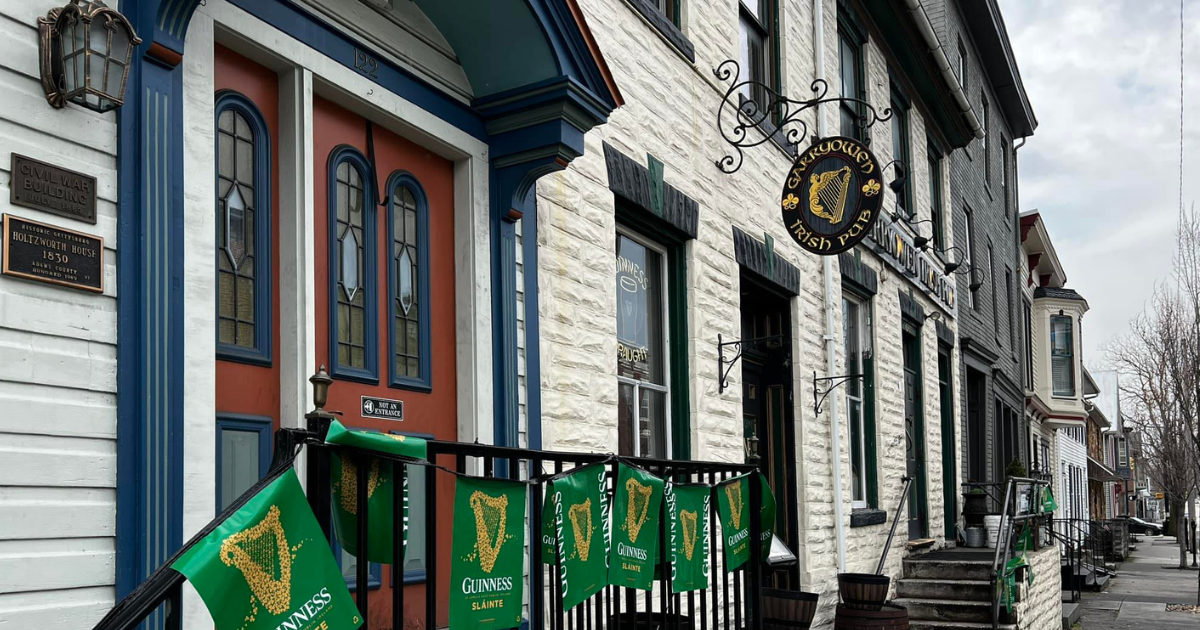 Garryowen: Irish Pub In Gettysburg, Pennsylvania