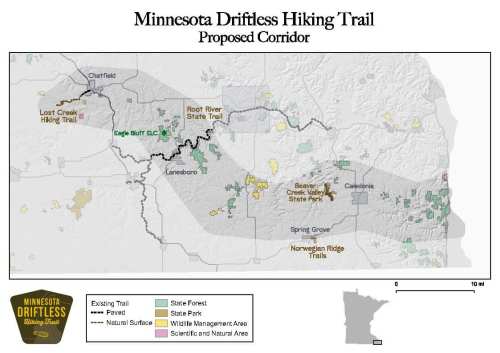 New Hiking Trail In Minnesota To Traverse The Driftless Area