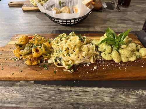Enjoy A Pasta Flight In New Jersey at Papa Luigi's In Woodstown