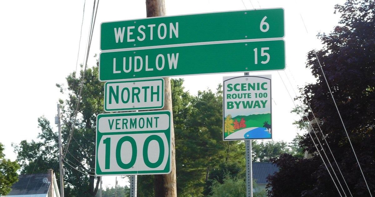 This Scenic Drive in Vermont Goes By The Small Town Of Weston