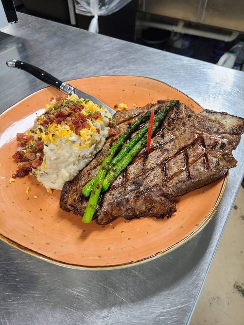 The Ranch Restaurant At Talimichi In OK Is Located On A Dirt Road