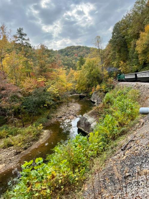 Fall Foliage Train Ride In Kentucky: Big South Fork Scenic Railroad