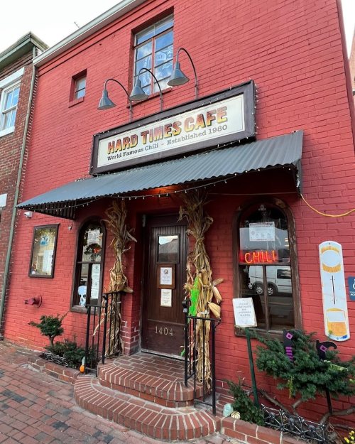 Best Chili In NoVa: Hard Times Cafe In Alexandria