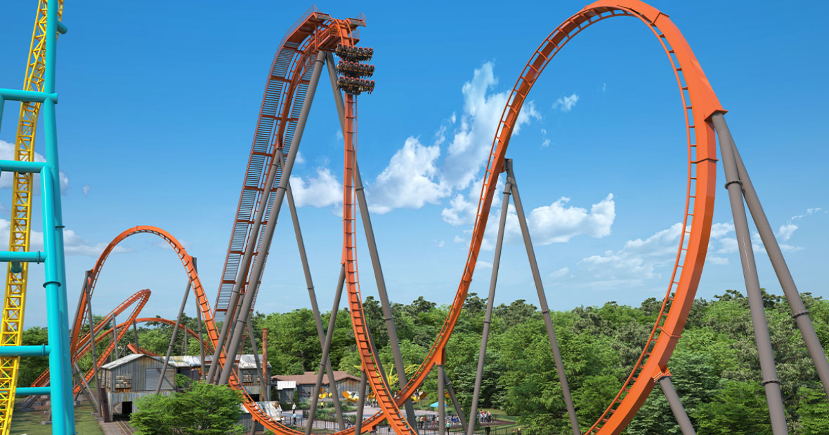 Iron Menace: First Dive Roller Coaster In Pennsylvania