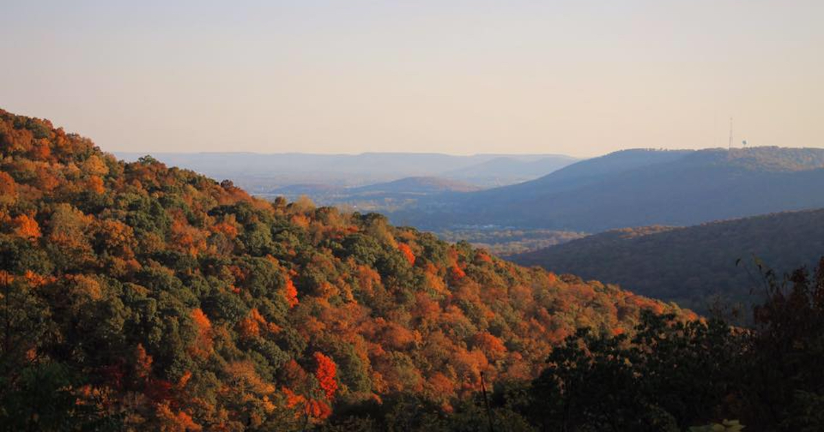 Monte Sano State Park In Huntsville: Best Fall Foliage In Alabama