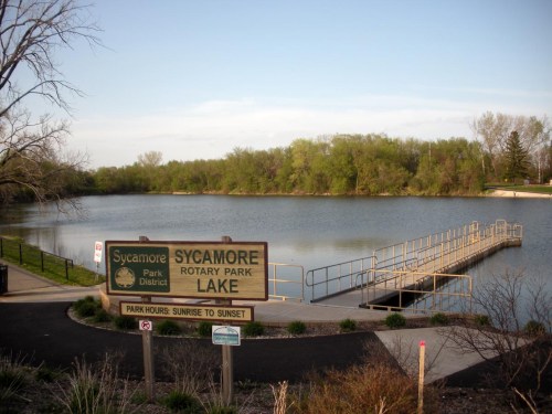 Leon D. Larson Memorial Park: Fall Foliage In Sycamore, Illinois