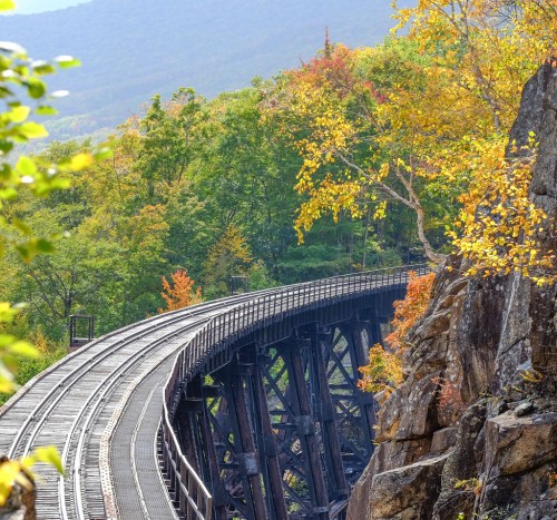 Frankenstein Trestle: A Man-Made Wonder In New Hampshire