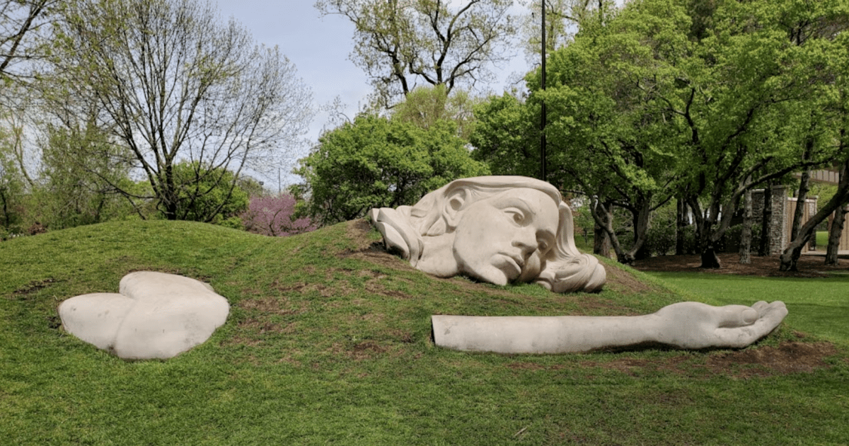 'Awaking Muse': Unique Man-Made Wonder In Schaumburg, Illinois