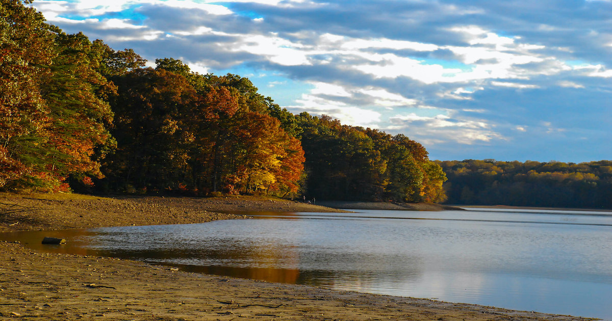 The Stunning Reservoir In Maryland That Appears As Though It Was Ripped ...