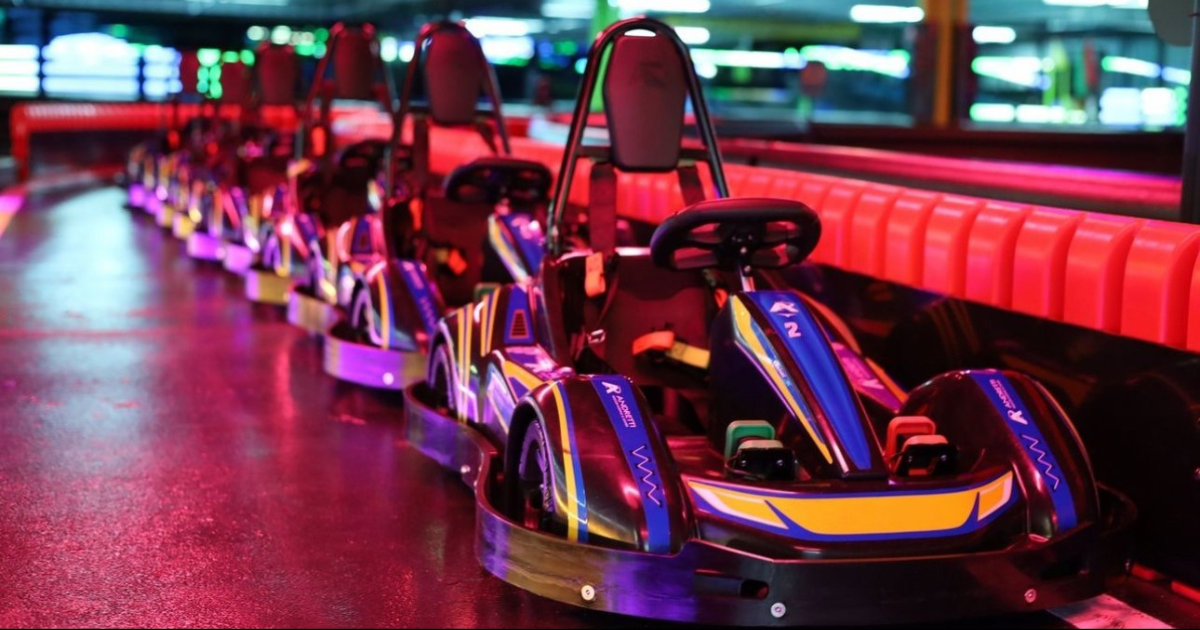 An Indoor Entertainment Center With A 3-Story Go-Kart Track Is Coming ...