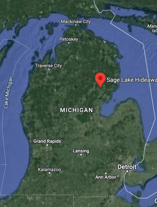 All Water Sports Are Possible On Sage Lake In Lupton, Michigan