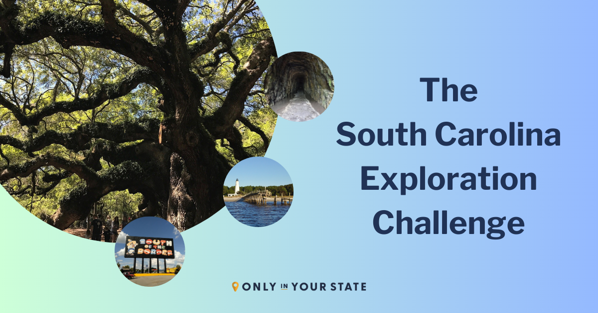 South Carolina Exploration Challenge - Top Road Trip Stops