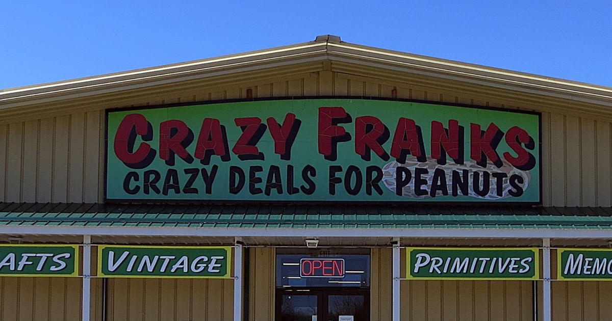 Shop Till You Drop At Crazy Frank’s, One Of The Largest Indoor Flea ...