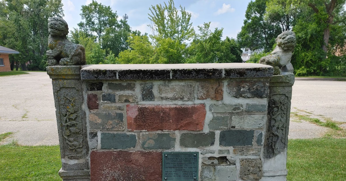 Part Of The Great Wall Of China Is Right Here In Wisconsin At ...