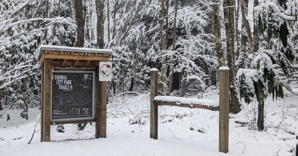 Thomas City Park Trails In West Virginia: A Good Spot For A Walk