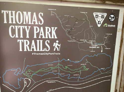 Thomas City Park Trails In West Virginia: A Good Spot For A Walk