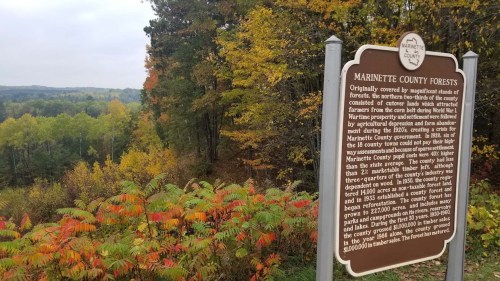 Visit This Scenic Wisconsin Overlook: A View In Marinette County