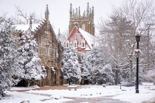Sewanee Tennessee Is Beautiful Covered In Snow