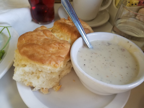 Enjoy Biscuits And Gravy At 24th Street Cafe In Bakersfield, CA
