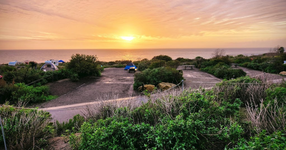 Camp Year-Round At Moro Campground In Laguna Beach, CA