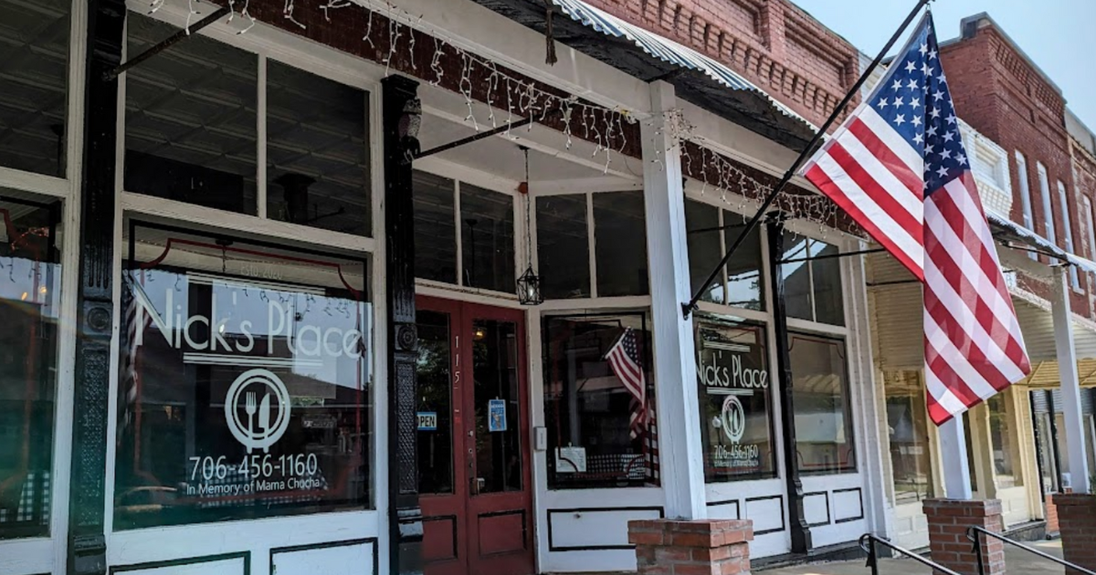 These 5 Rural Restaurants In Georgia Are Worth The Drive