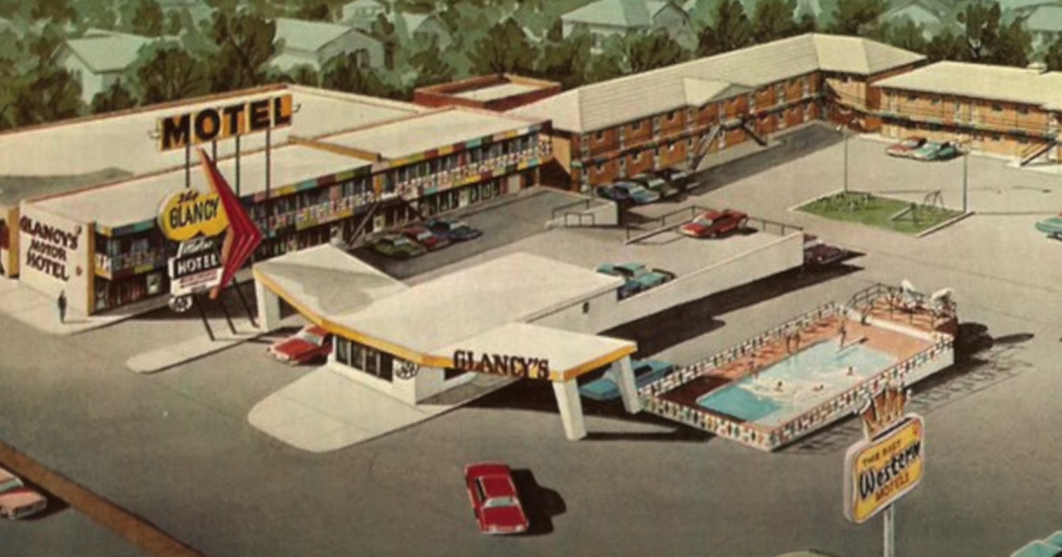 Explore The Abandoned Glancy Motor Hotel In Oklahoma