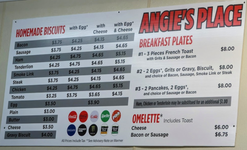 Angie's Place: Best Biscuits Near Athens, GA