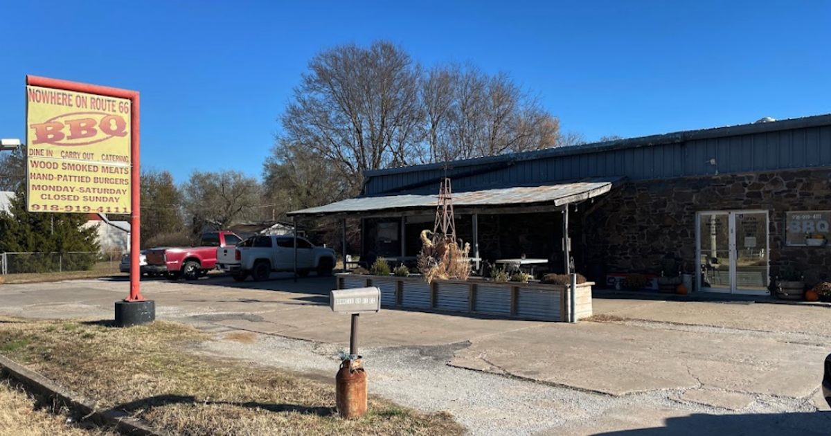 Nowhere on Route 66: Best BBQ In Afton, Oklahoma