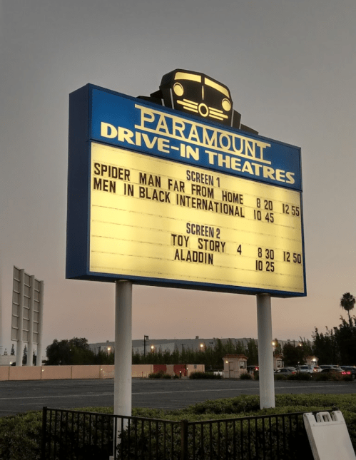 Get A Dose Of Nostalgia At Paramount Drive-In Theatres